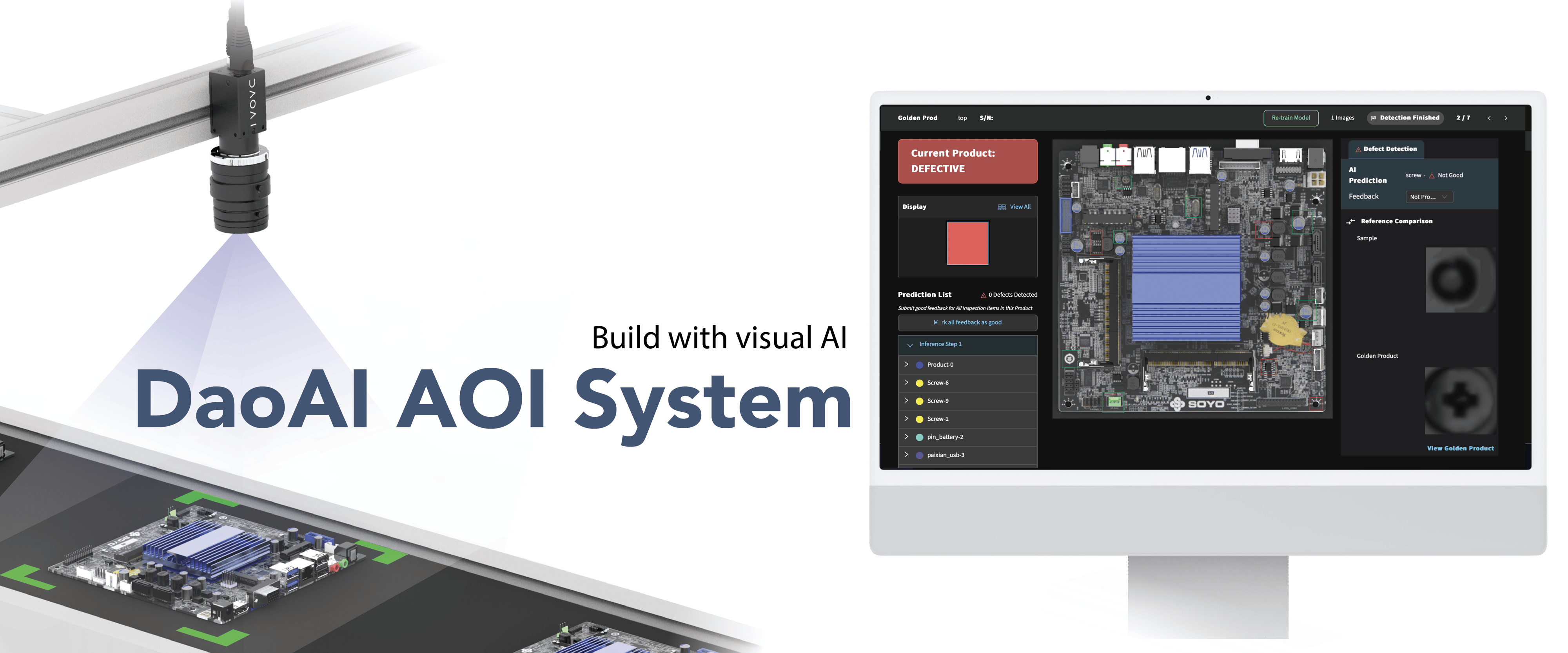 AI-Based AOI System for Surface Defect Detection | DaoAI